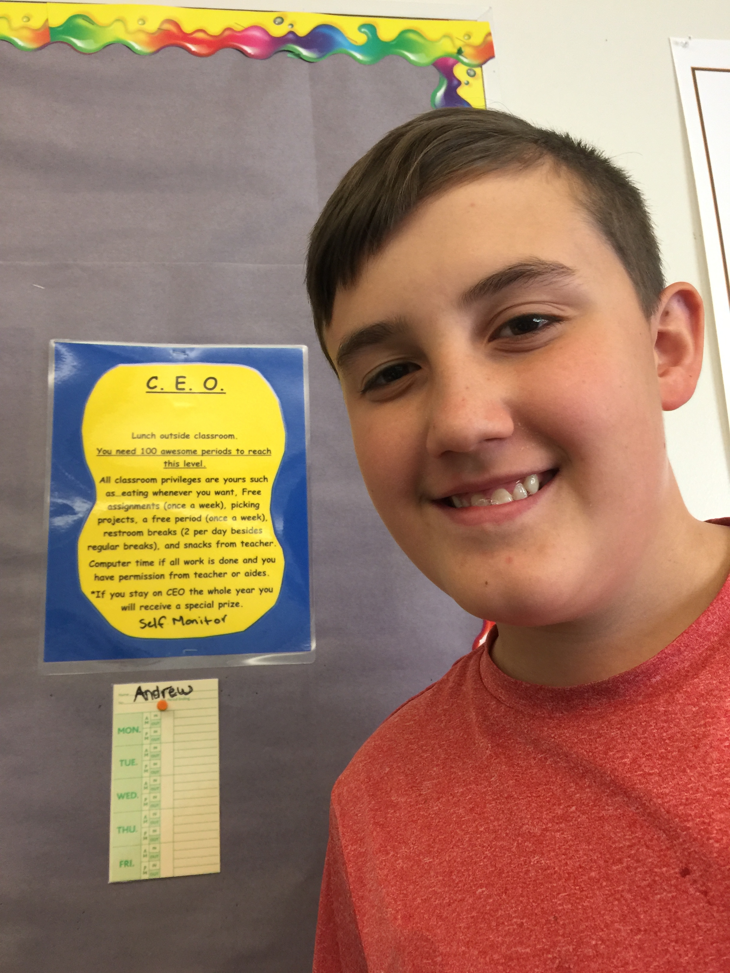 Andrew Bouck - I Show My Voice By Being A Leader | UtahPTA.org